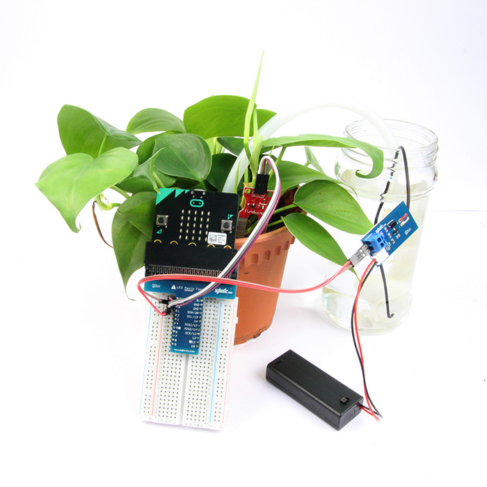 micro:bit EduFun Mini Project Kit - Automated Plant Watering System